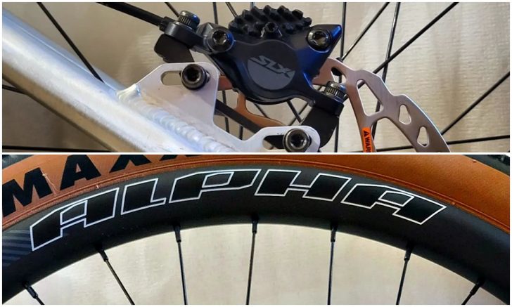 Alpha Bicycle Products Disc Brake BMX Frame x Carbon Rims