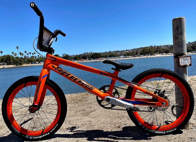 Bike Of The Day: Hannah's Supercross Vision F1 - Hi Vis Orange