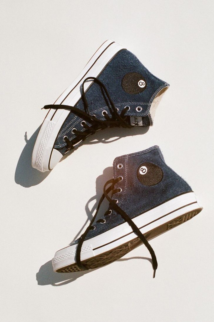 Stüssy - Eight-Ball Logo - On Its Latest Converse Collaboration