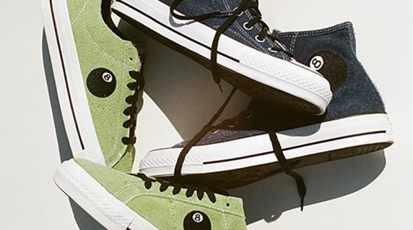 Stüssy - Eight-Ball Logo - On Its Latest Converse Collaboration