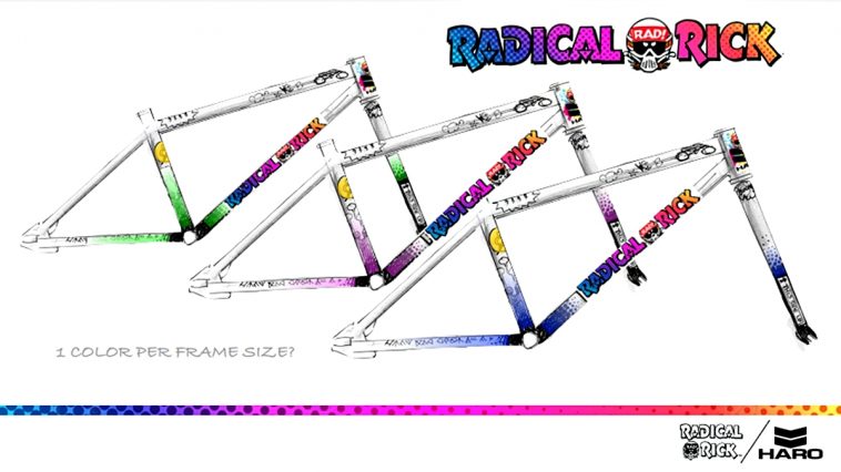 Radical Rick Finally Gets His Signature Haro BMX Bike