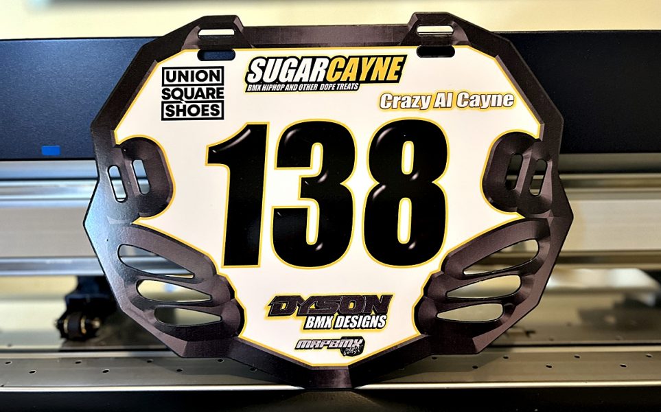 Dyson BMX Design x MRP Numberplate Launch!!