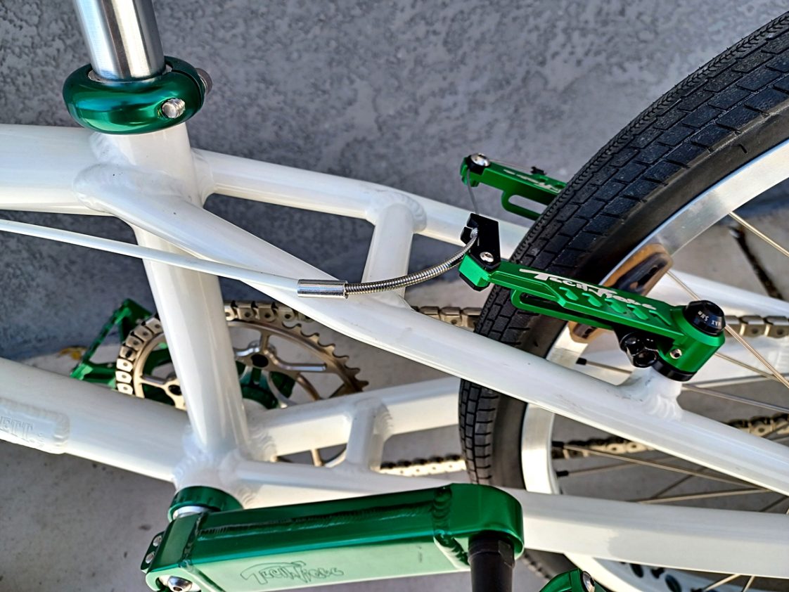 Bike Of The Day: Rodney's White x Green Bassett 20in