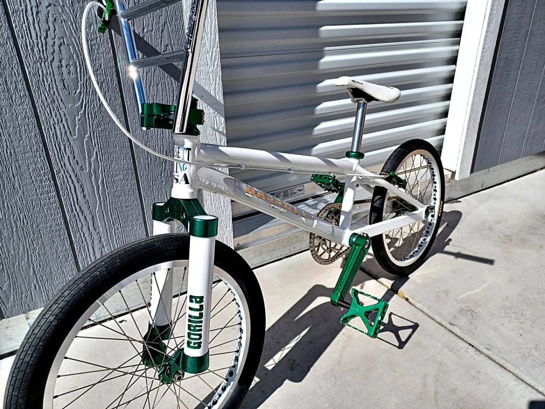 Bike Of The Day: Rodney's White x Green Bassett 20in