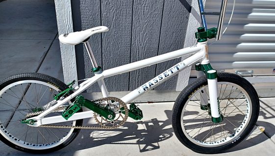 Bike Of The Day: Rodney's White x Green Bassett 20in