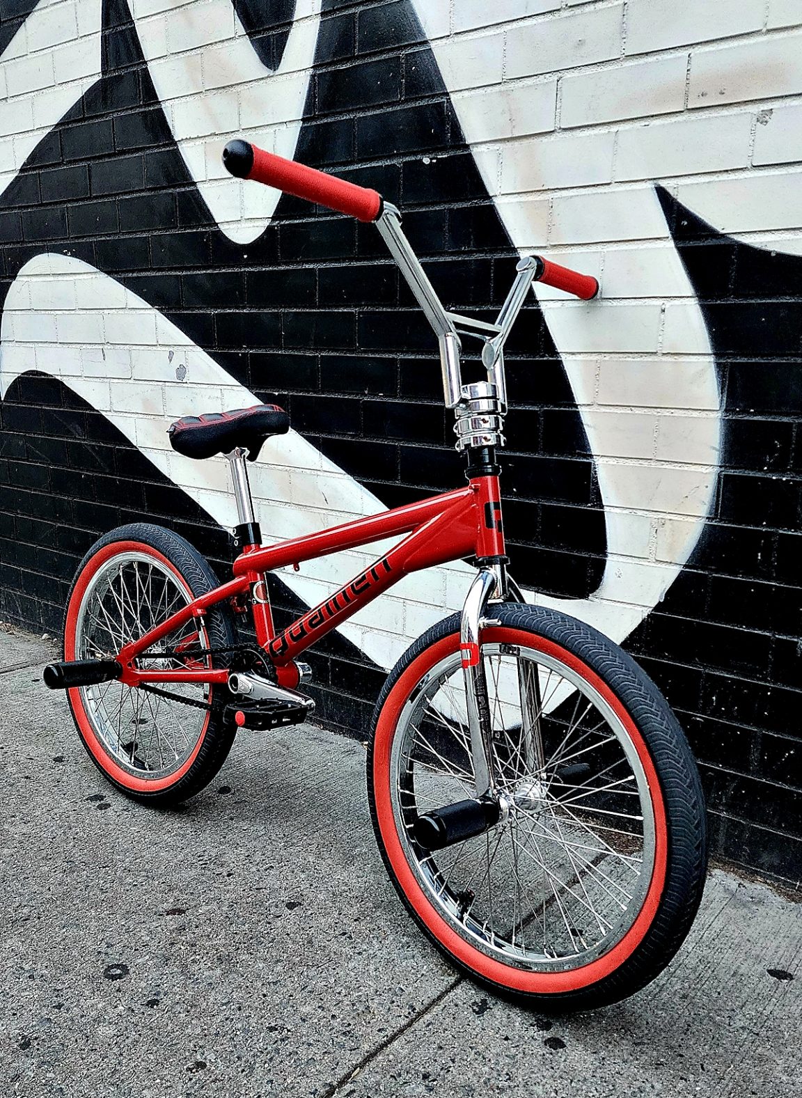 Bike Of The Day: 2005 Quamen Clad G5 - BMX Flatland Bike