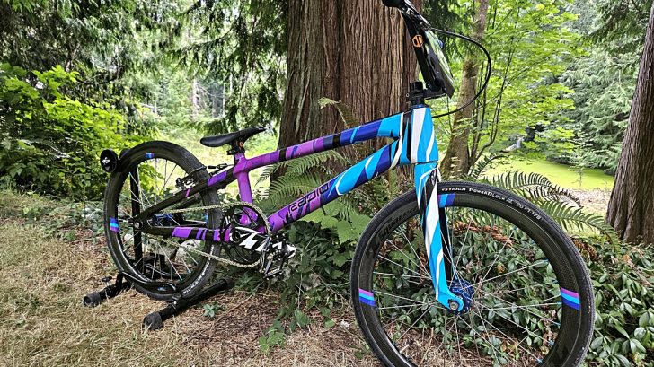 Speedline Pro Carbon Fiber BMX Handlebars x Stem Combo