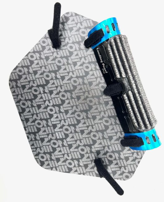 Zeronine Landing Panel BMX Numberplate