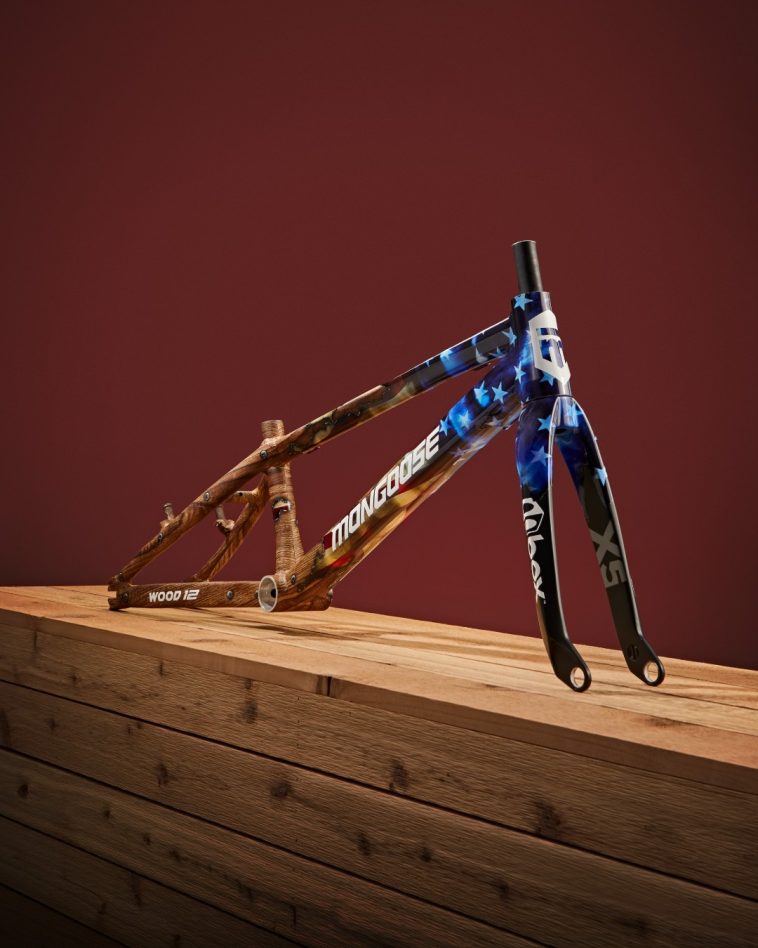 Cam Wood's Custom Olympic Mongoose BMX Frame Set