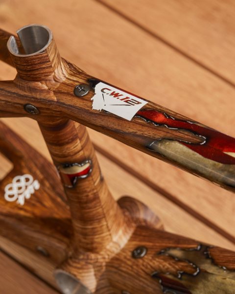 Cam Wood's Custom Olympic Mongoose BMX Frame Set