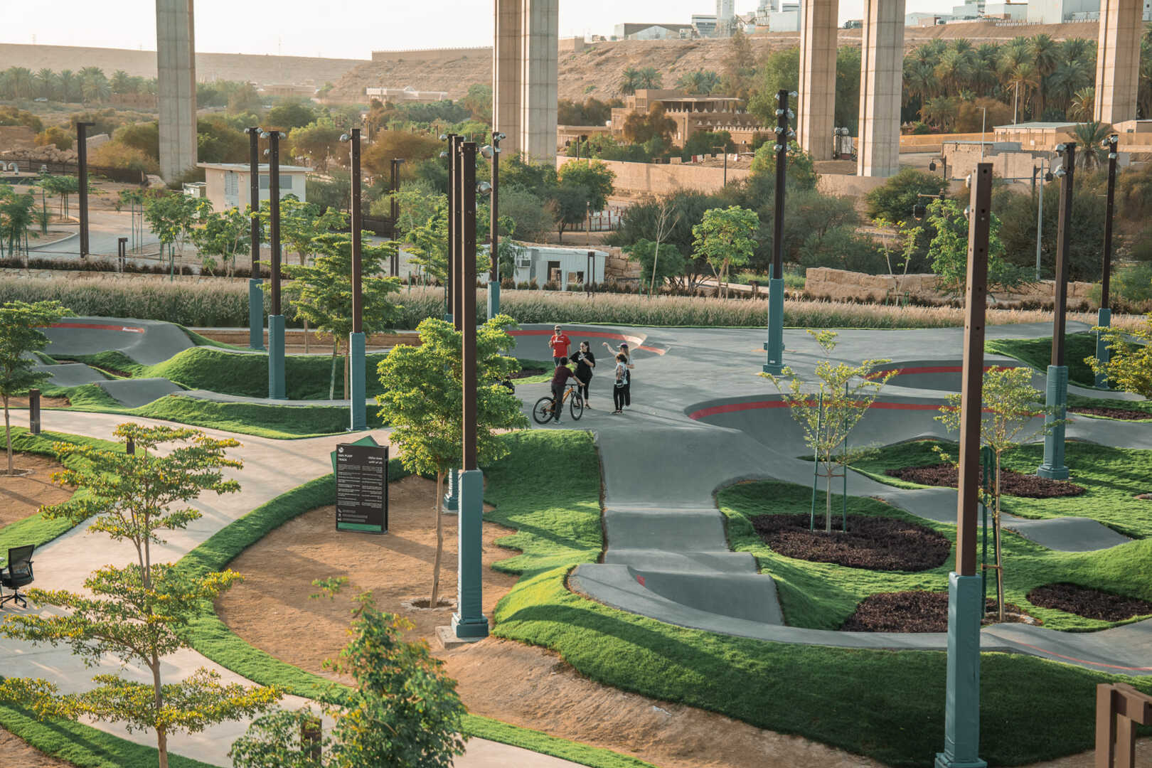 A Tour Of The Velosolutions Pump Tracks In The Middle East