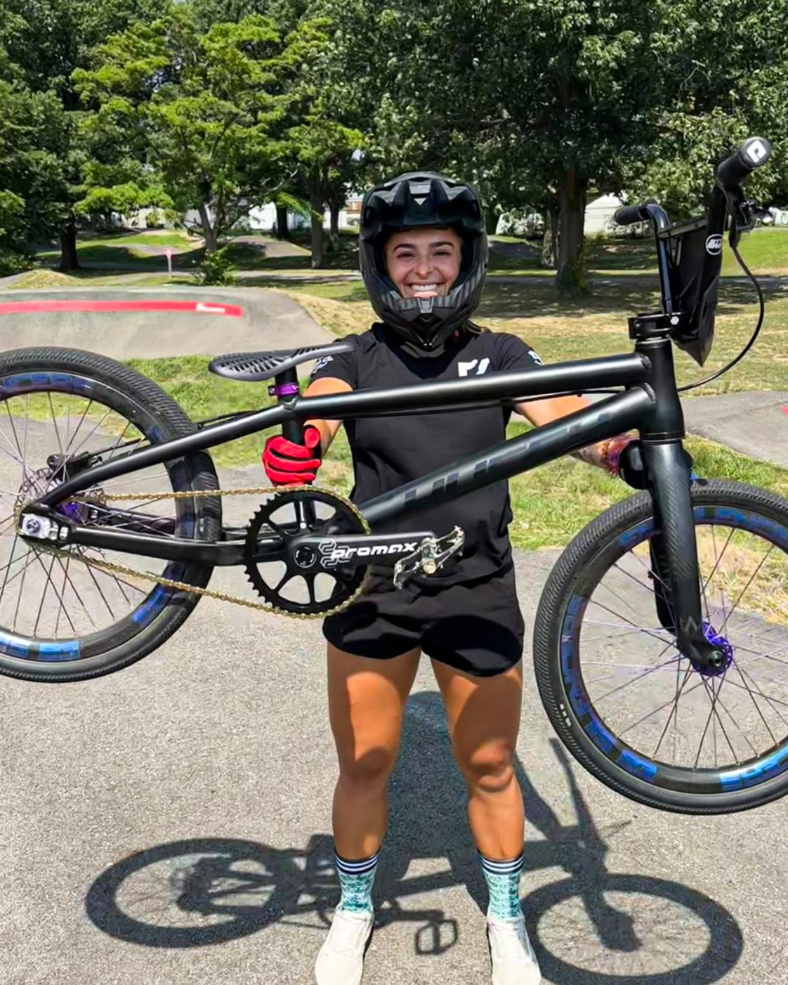 Carley Kane Leaks Prototype Huffy Pro BMX Racing Frame Photo