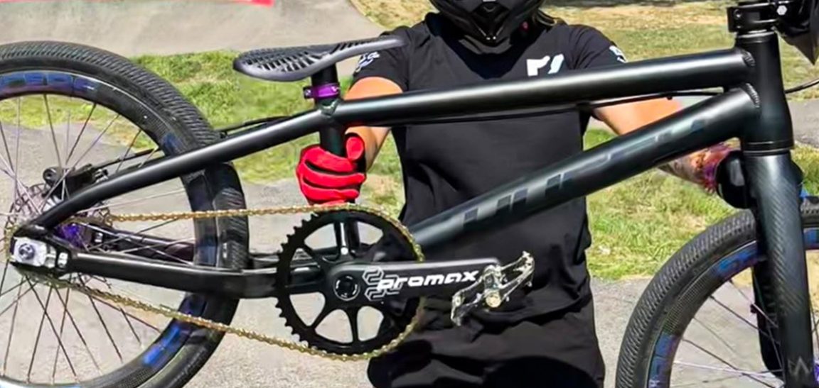 Carley Kane Leaks Prototype Huffy Pro BMX Racing Frame Photo
