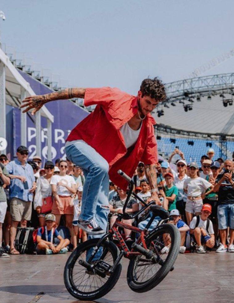 Yu Shoji 1st place Run At UCI BMX Freestyle Flatland World Cup