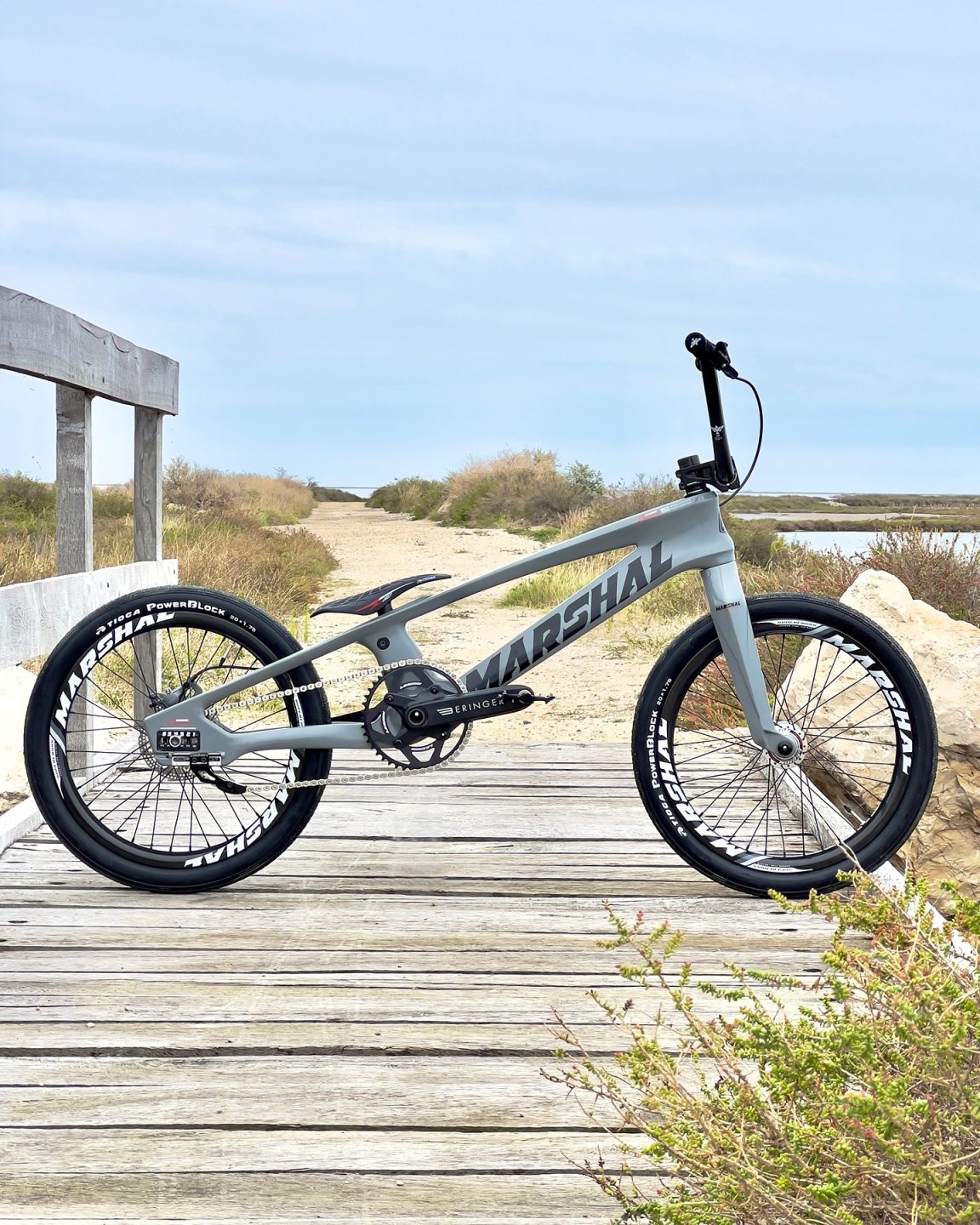 Marshal SR71 Blackbird Supersonic Carbon BMX Frame x forks