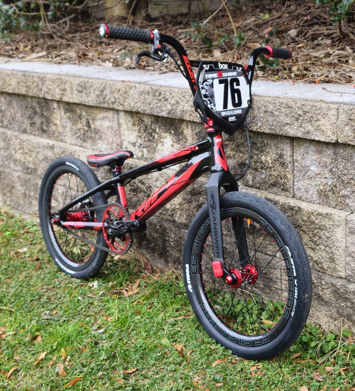 Bike Of The Day: David's 2024 Rift ES20D BMX Race Bike
