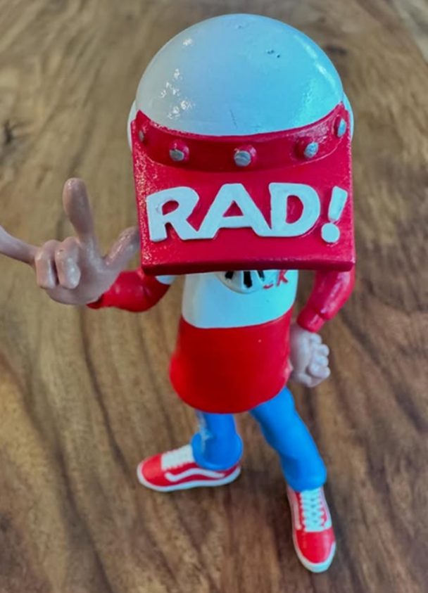 Radical Rick 45th Raddiversary Art Toy