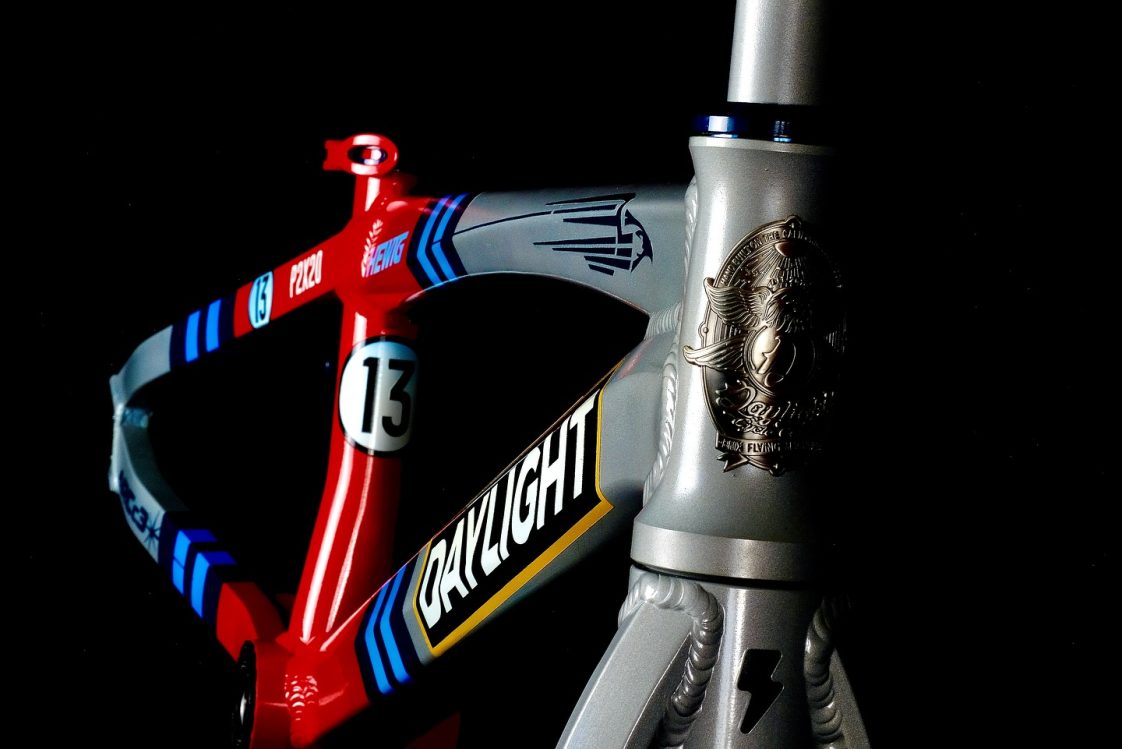 Martini Racing BMX Frame Colorway By Daylight Cycles