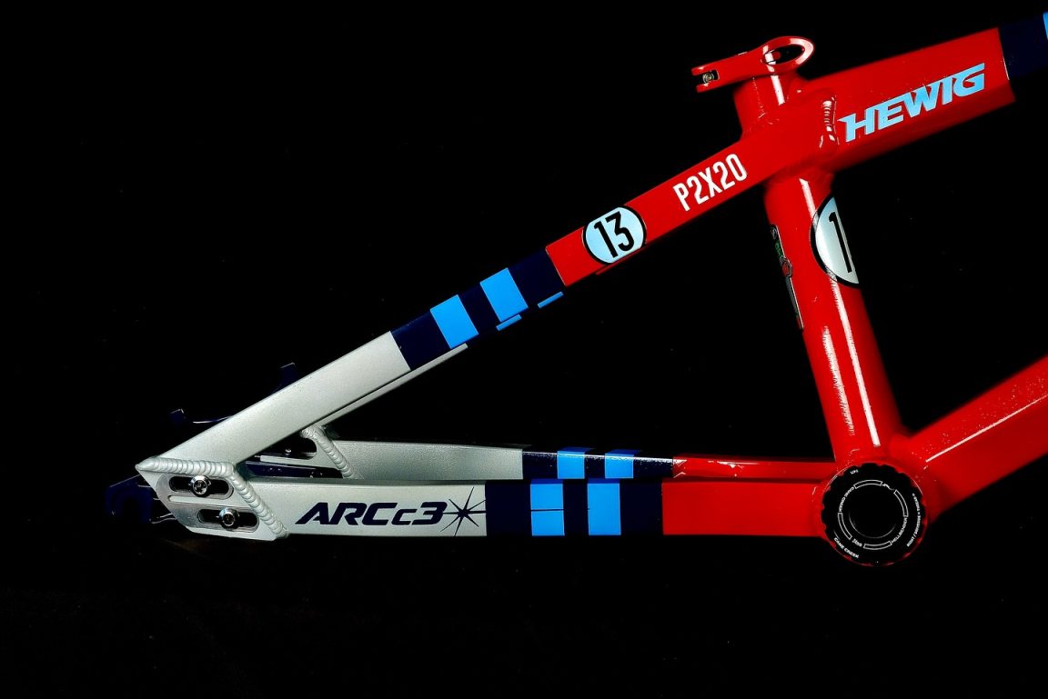 Martini Racing BMX Frame Colorway By Daylight Cycles