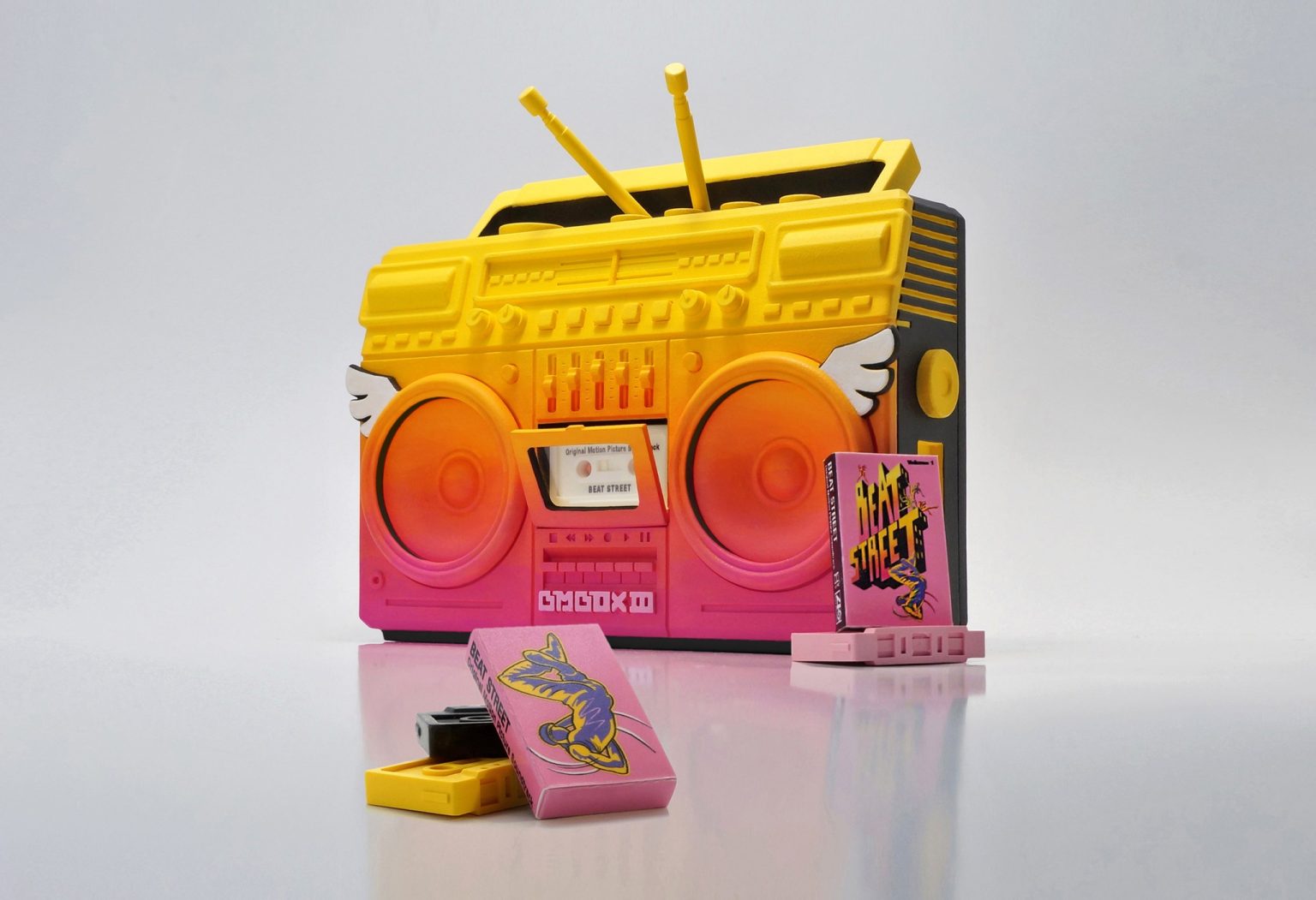 Beat Street Inspired Boom Box Art Toy - This Is Hip Hop!