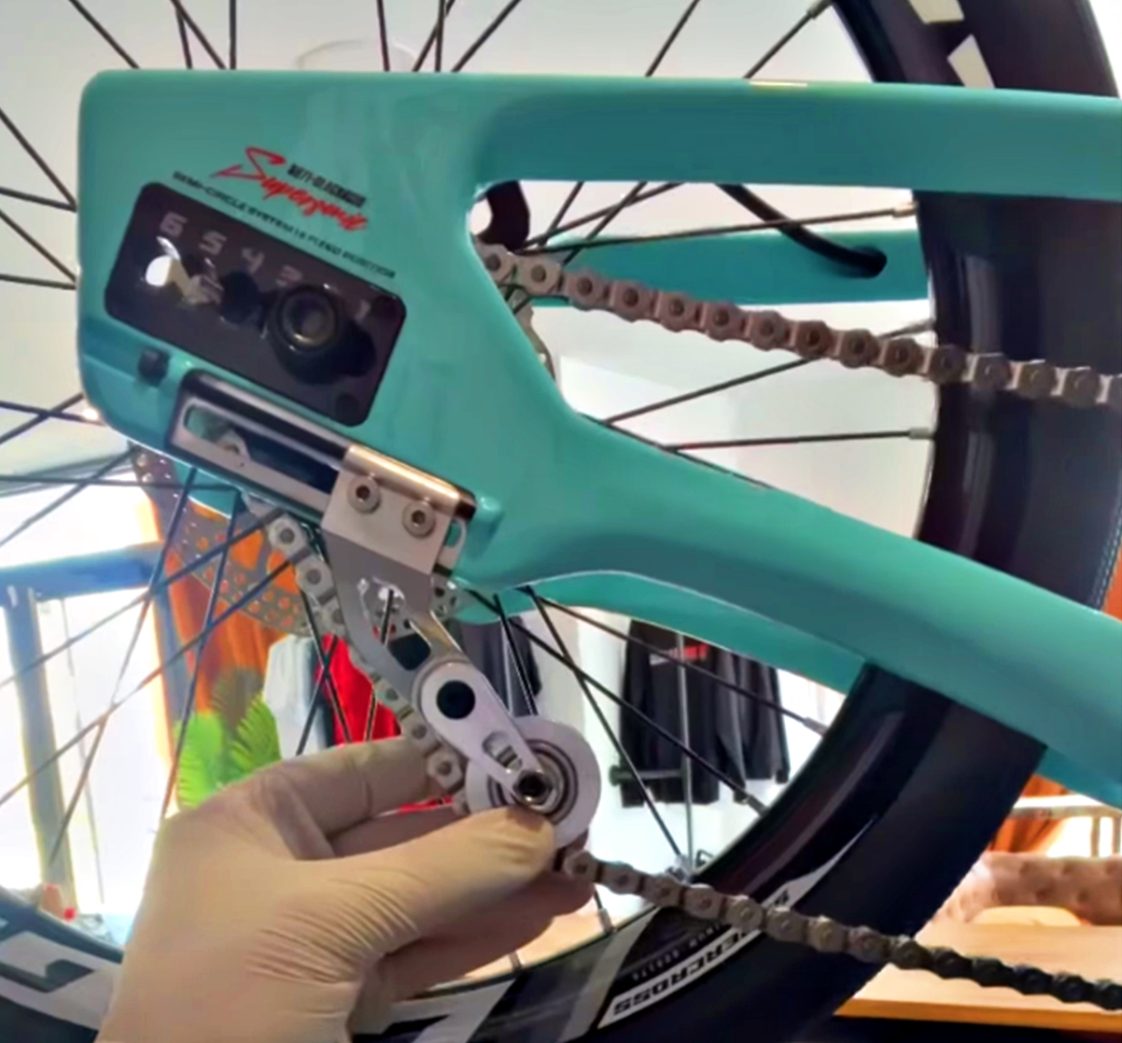 Marshal Racing Prototype BMX Chain Tensioning System