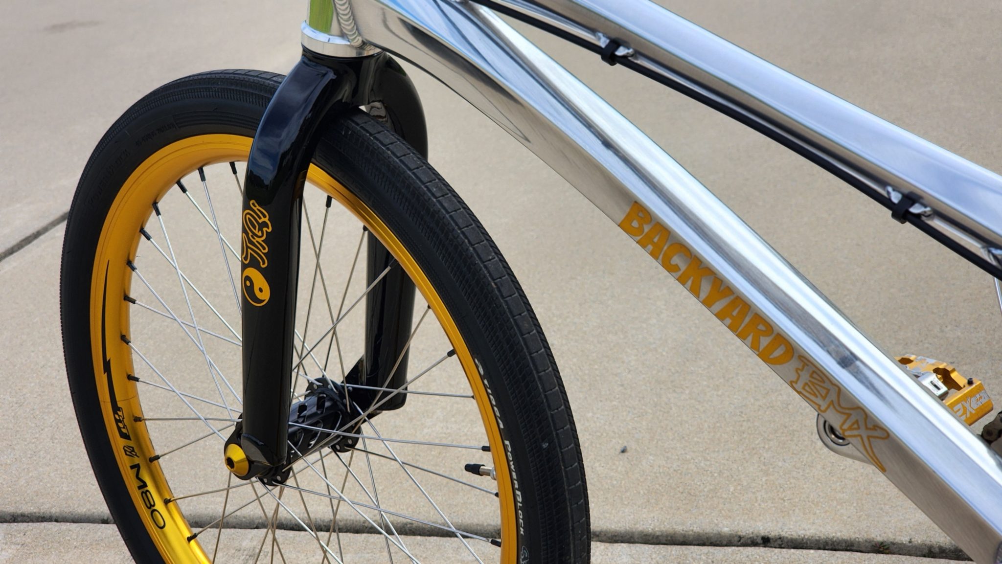 New BMX Race Forks Called TiQi By Backyard BMX