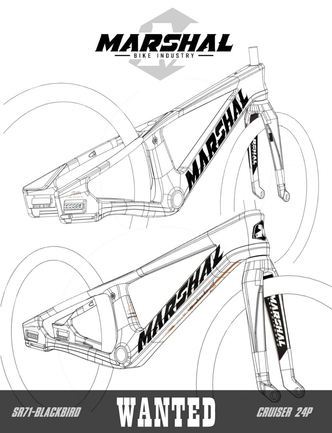 Marshal Racing SR71-Blackbird 24p BMX Cruiser Is Here!