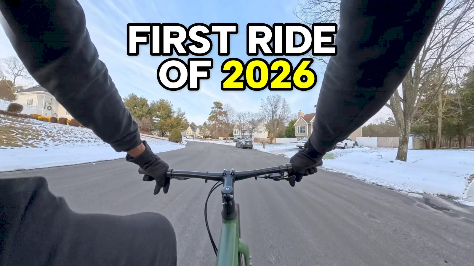 New Gloves & Sketchy Bike Lanes -First Long 2026 Ride