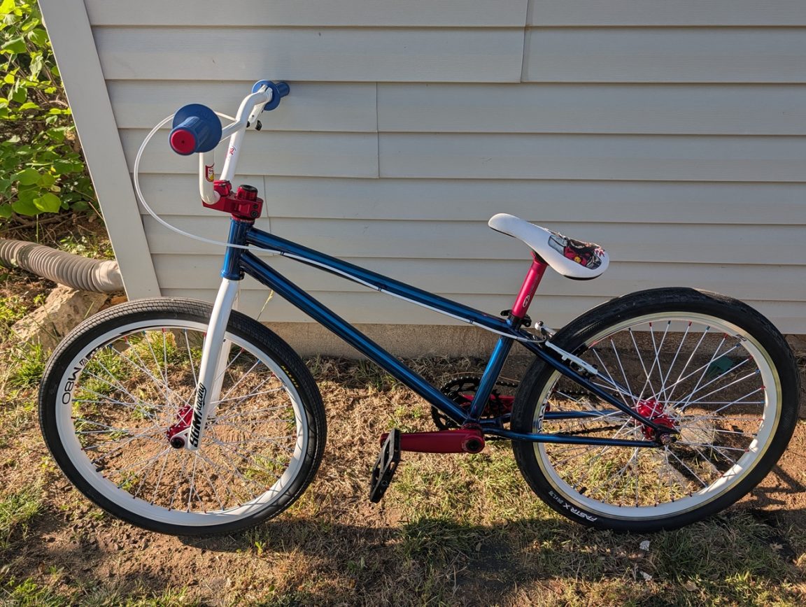 Andrew's Custom S&M Steel Panther 24in BMX Bike!