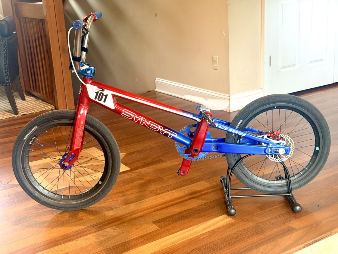 Ryland's 2025 Syndyt SYB XXXL 20in BMX Race Bike
